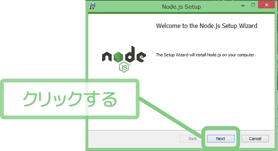 Node js Windows 